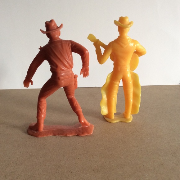 Marx | Toys | Set Of 4 Vintage Louis Marx Cowboy Figures 964 | Poshmark